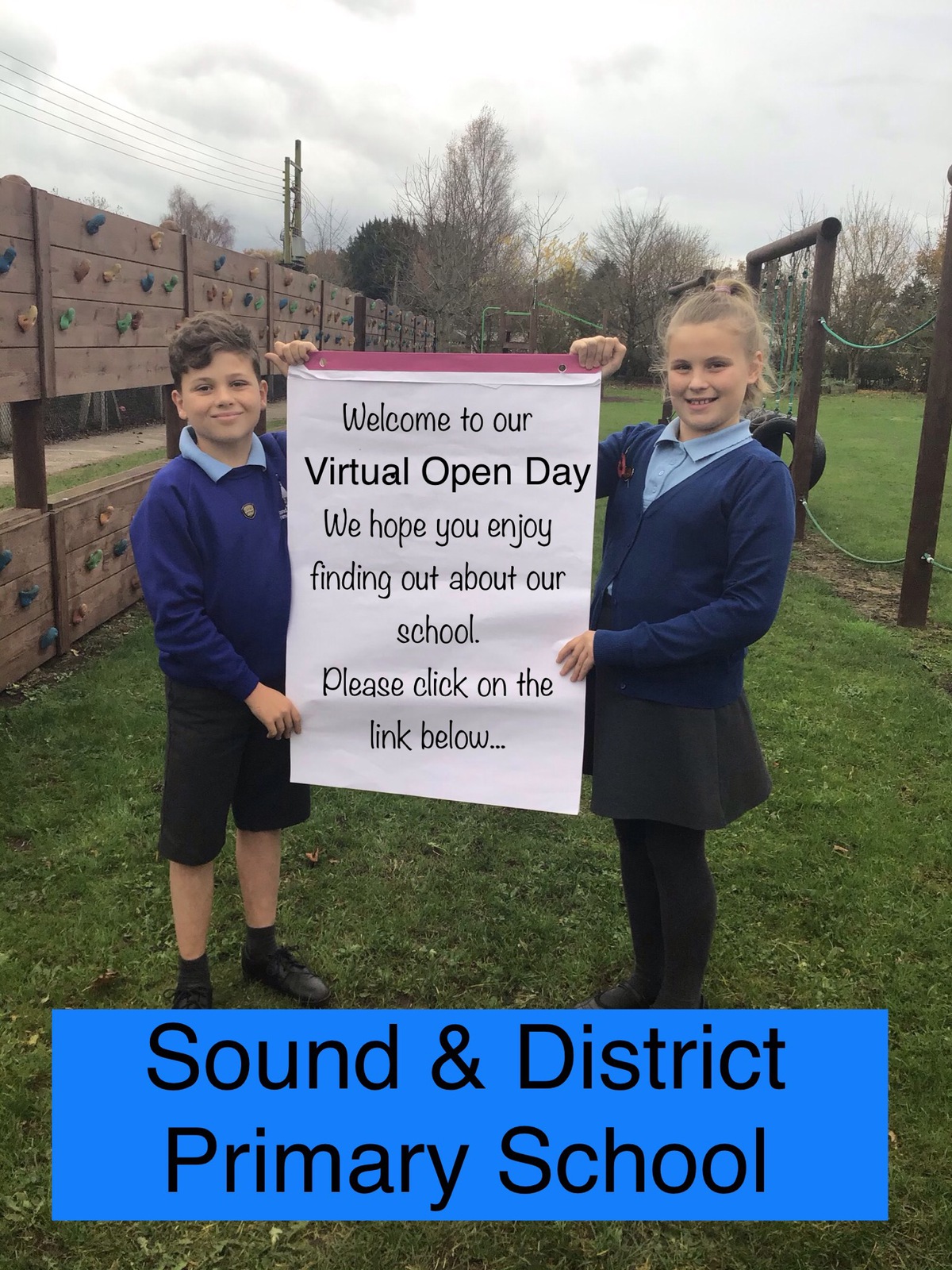 Head's Welcome - Sound and District Primary School